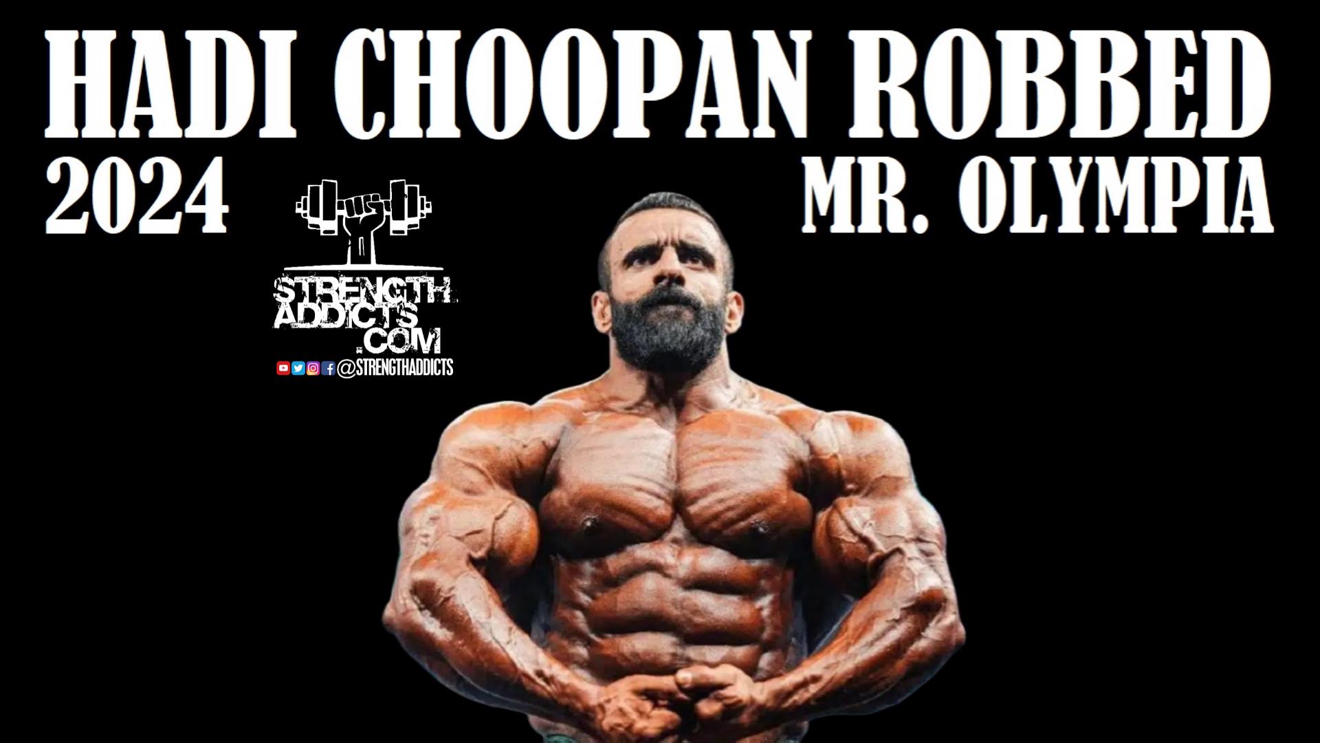 Iran's Hadi Choopan Robbed At 2024 Olympia - StrengthAddicts.com